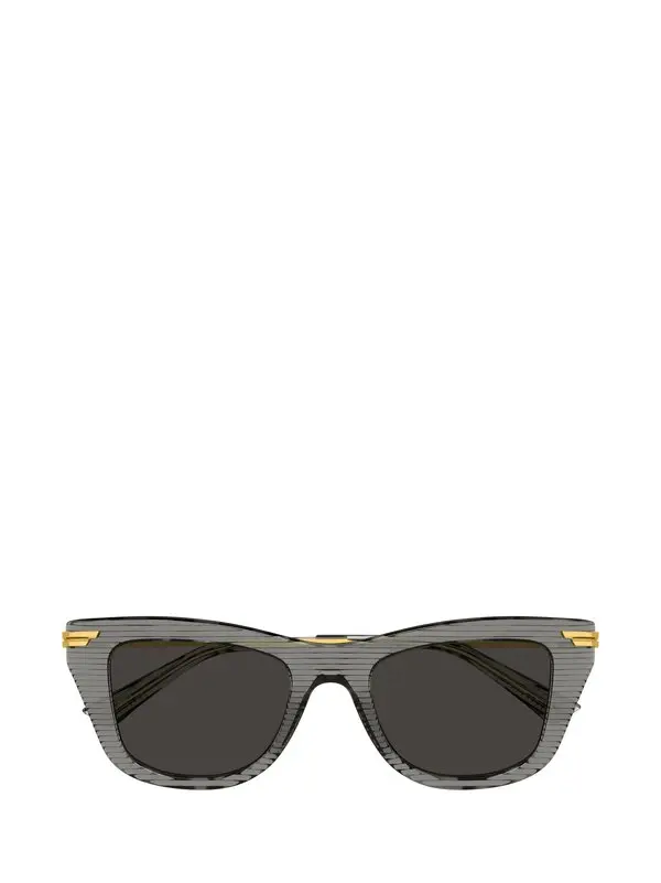 Bottega Veneta Geometric Frame Sunglasses