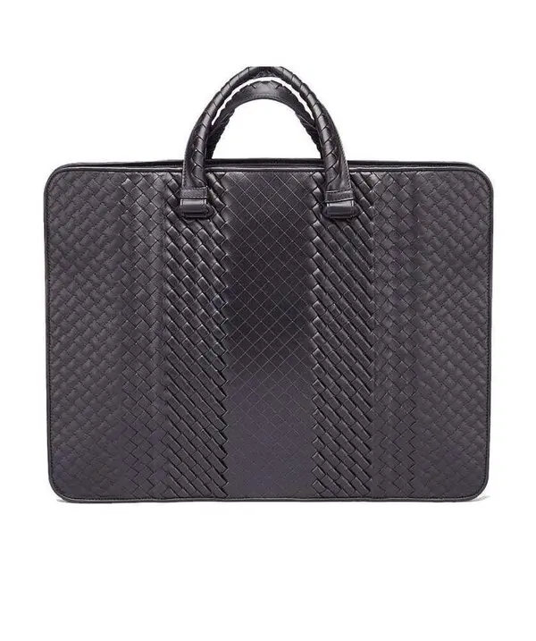 Bottega Veneta Weaving Briefcase - Blue