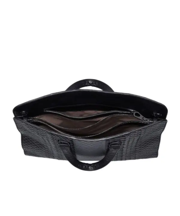 Bottega Veneta Woven Leather Briefcase