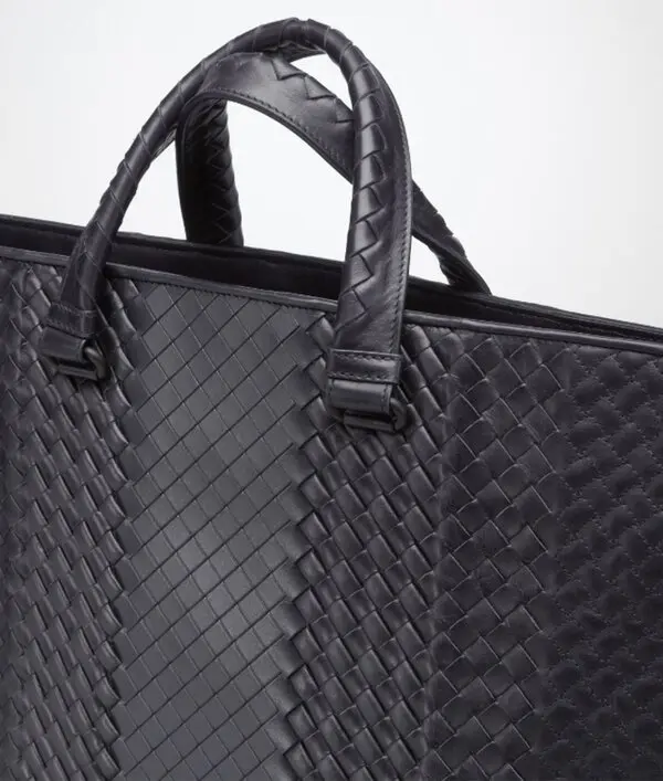 Bottega Veneta Woven Leather Briefcase