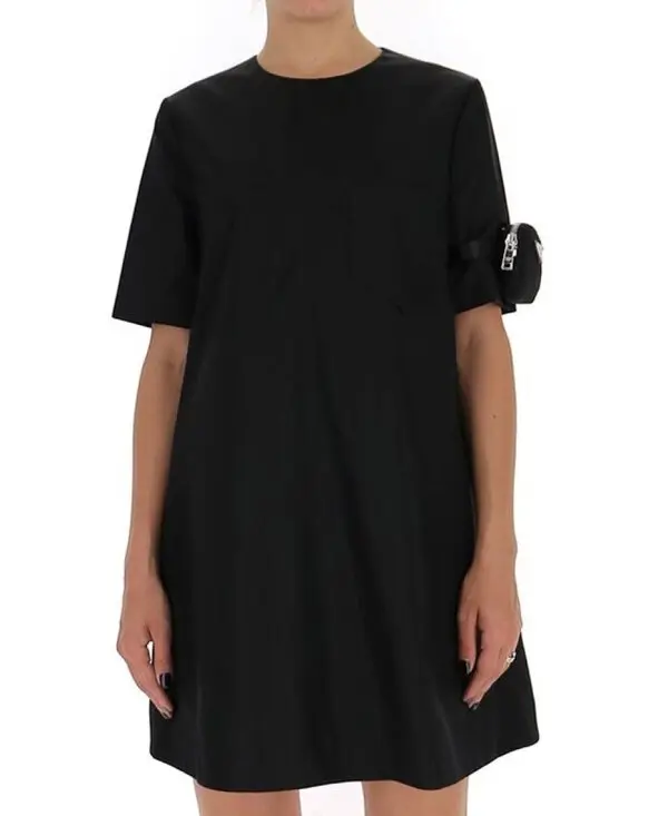Prada Pouch Sleeve T-shirt Dress