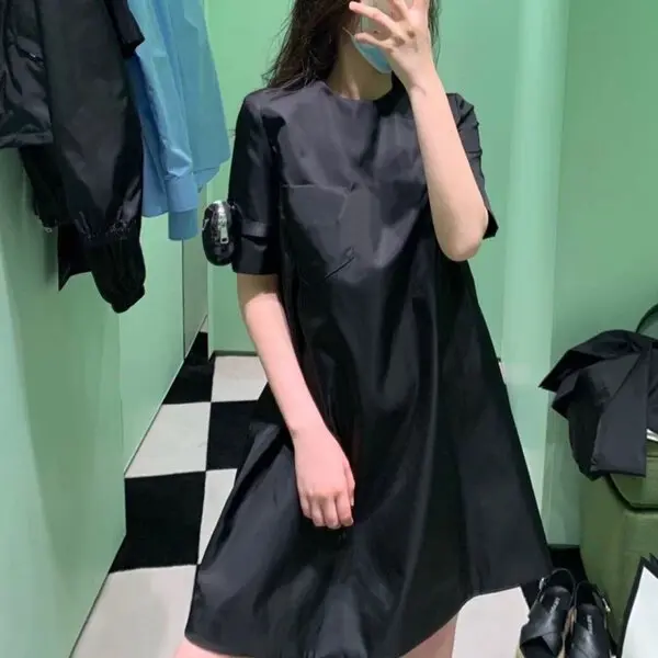 Prada Pouch Sleeve T-shirt Dress