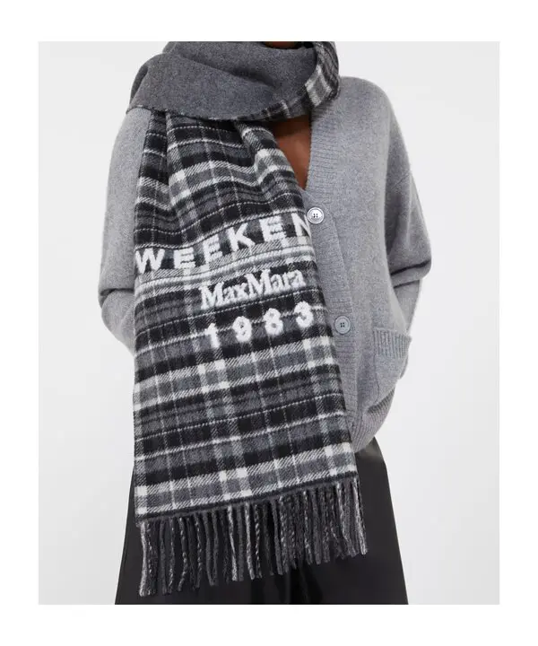 Max Mara Jacquard Wool-blend Stole