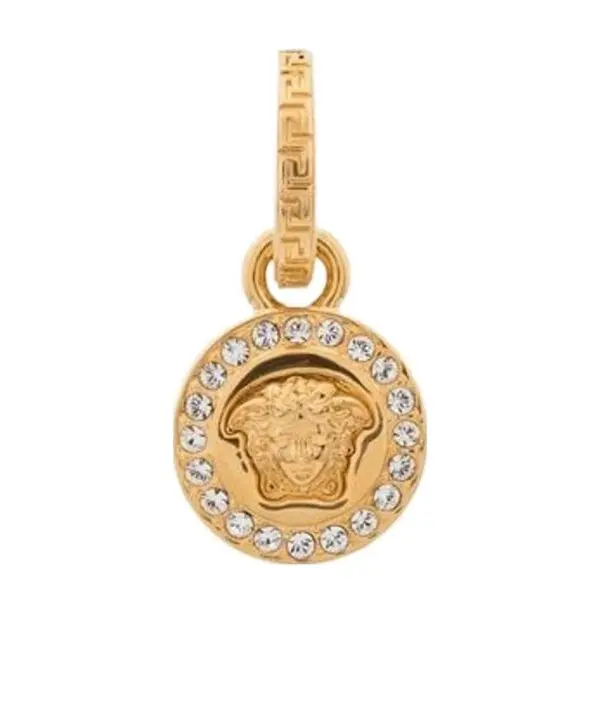 Versace La Medusa Greca Earrings - Yellow