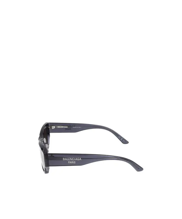 Balenciaga Rectangular Frame Sunglasses - Grey
