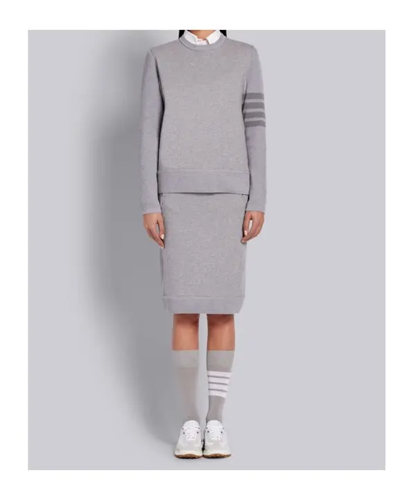 Thom Browne Four-bar Loopback Sweatshirt