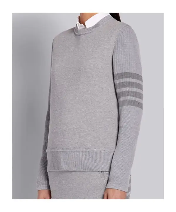 Thom Browne Four-bar Loopback Sweatshirt