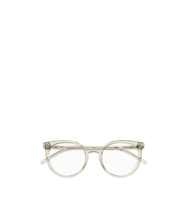 Saint Laurent Sl M147 Oval Glasses - Nude