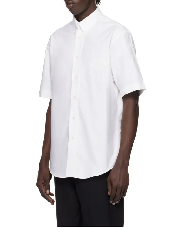 Givenchy Collared Short-sleeve Shirt