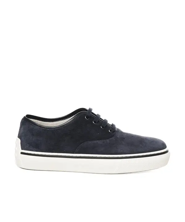 TOD'S Lace-up Round Toe Sneakers