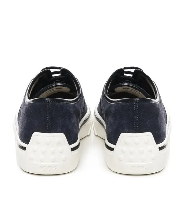 TOD'S Lace-up Round Toe Sneakers