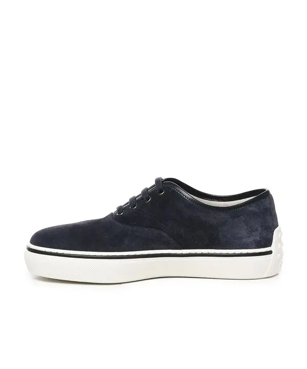 TOD'S Lace-up Round Toe Sneakers