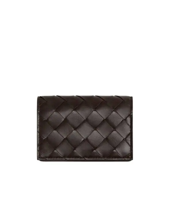 Bottega Veneta Intrecciato Business Card Case - Soft Candy