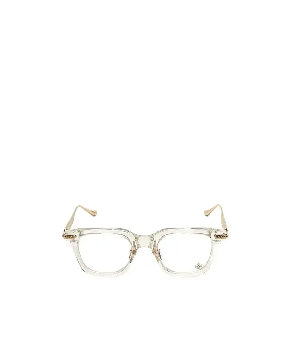 Chrome Hearts Full Frame Eyeglasses - White