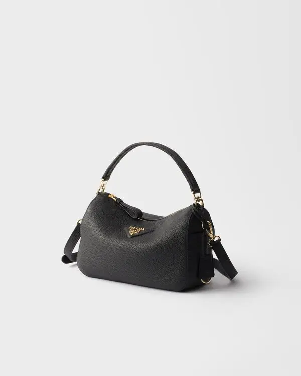 Prada Zip-up Handbag - Black