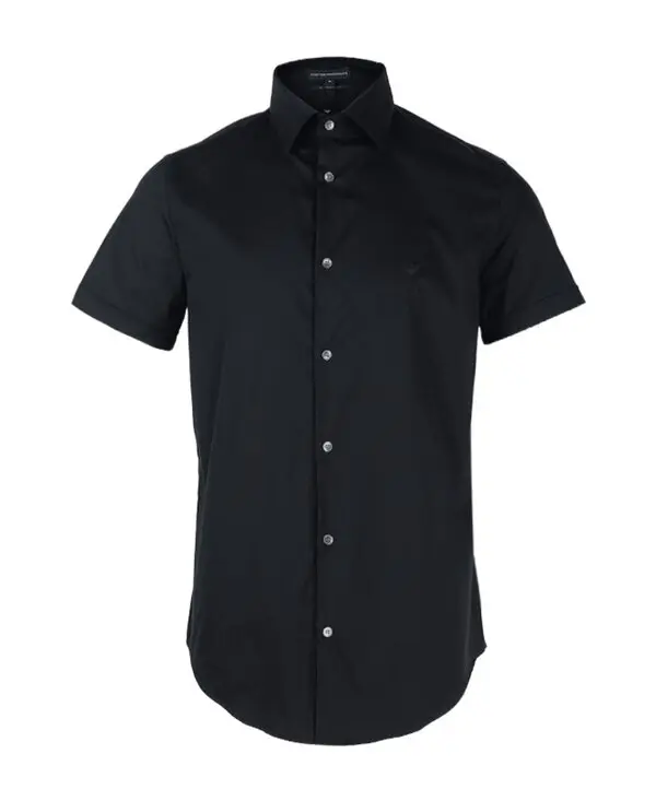 Emporio Armani Stretch Fit Short-sleeved Shirt