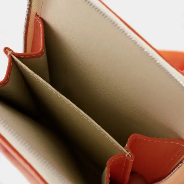 Maison Kitsuné Maison Kitsun Neck Pouch Wallet - Brown