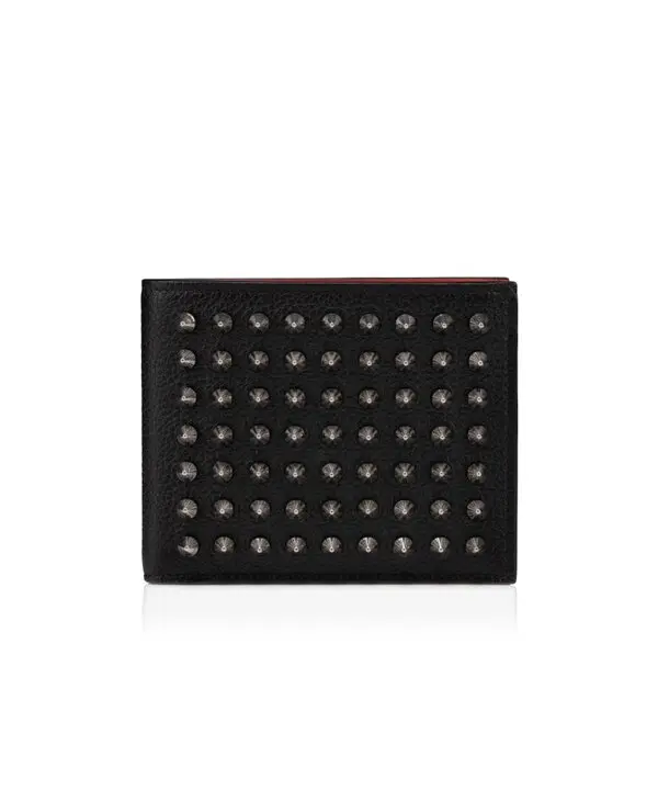 CHRISTIAN LOUBOUTIN Funky Studded Bifold Wallet - Black