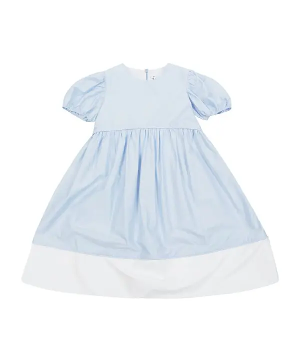 IL GUFO Short-sleeved Stretch Poplin Dress
