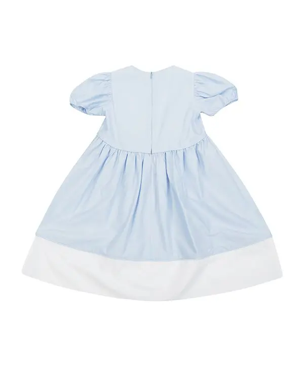 IL GUFO Short-sleeved Stretch Poplin Dress