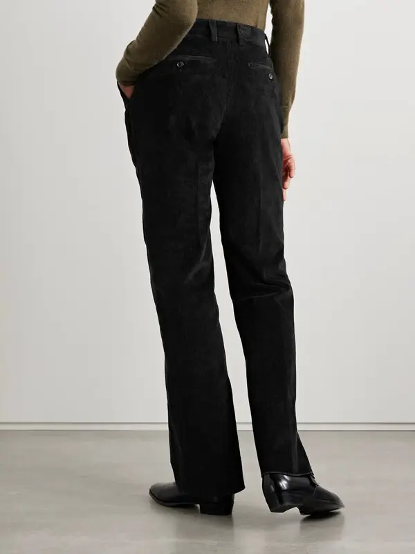 Bally Cotton Corduroy Flared Pants