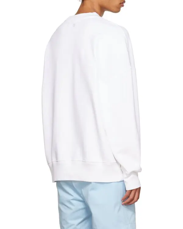 AMI Paris Tonal Logo-embroidered Sweatshirt