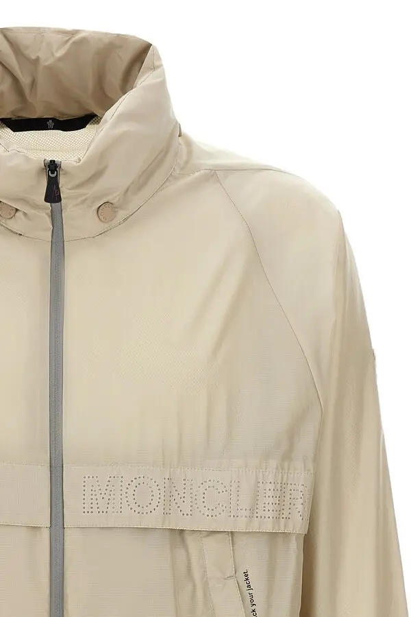 Moncler Negara Hooded Jacket - Cream