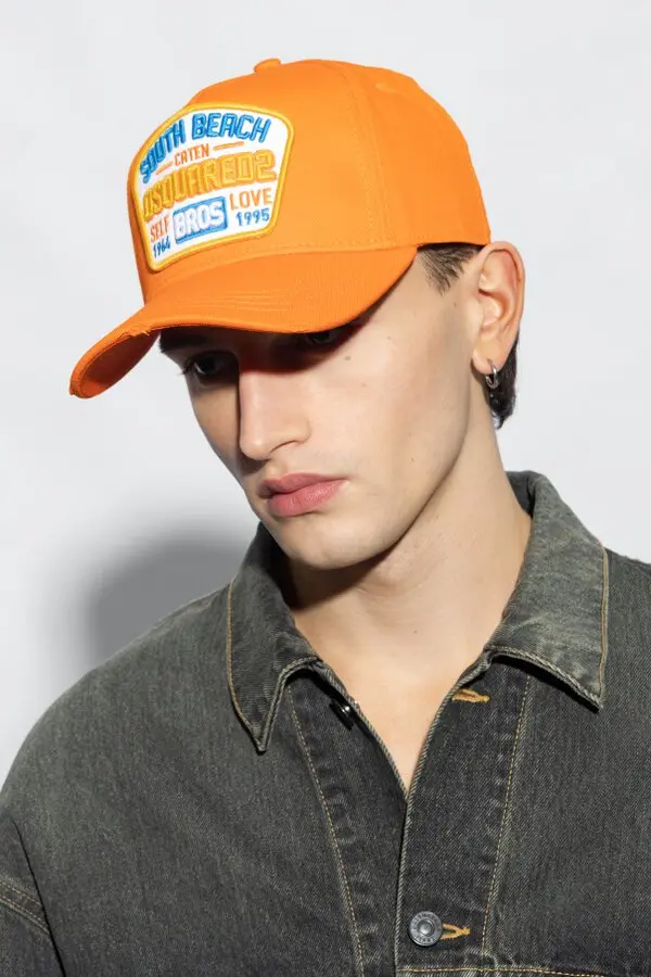 Dsquared2 Logo Patch Baseball Cap