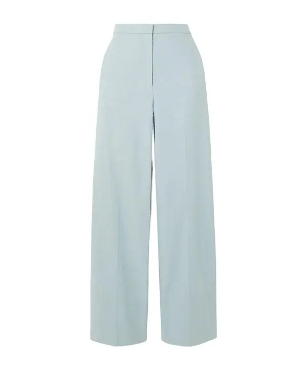 Loulou De Saison Zora Wide-leg Casual Pants - Blue