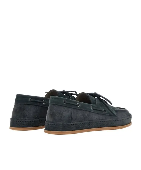 Hogan Lace-up Boat Shoes