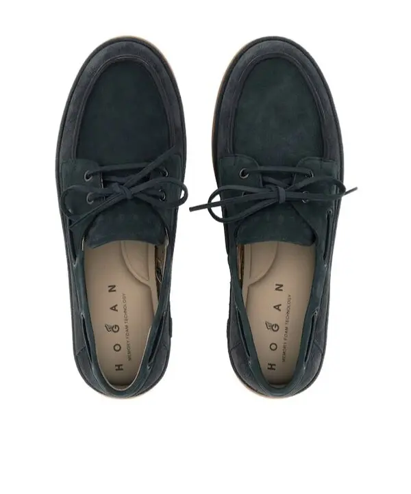 Hogan Lace-up Boat Shoes