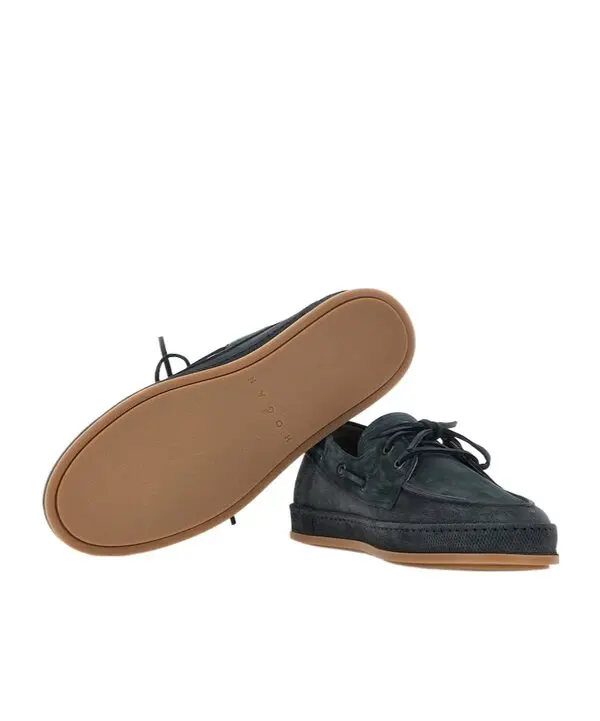 Hogan Lace-up Boat Shoes