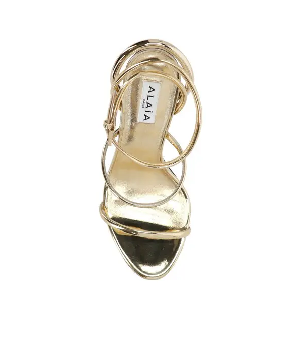 Alaïa Open Toe High Heel Sandals