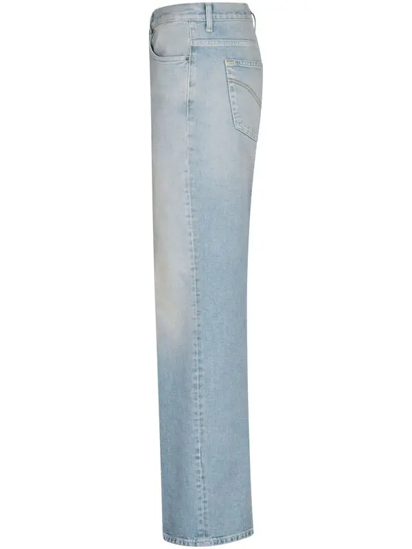 DONDUP Wide Leg Jeans - Gray
