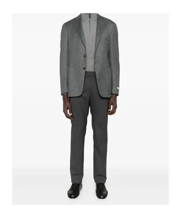 Canali Two-button Blazer - Grey