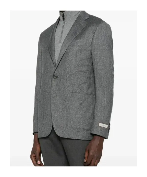 Canali Two-button Blazer - Grey