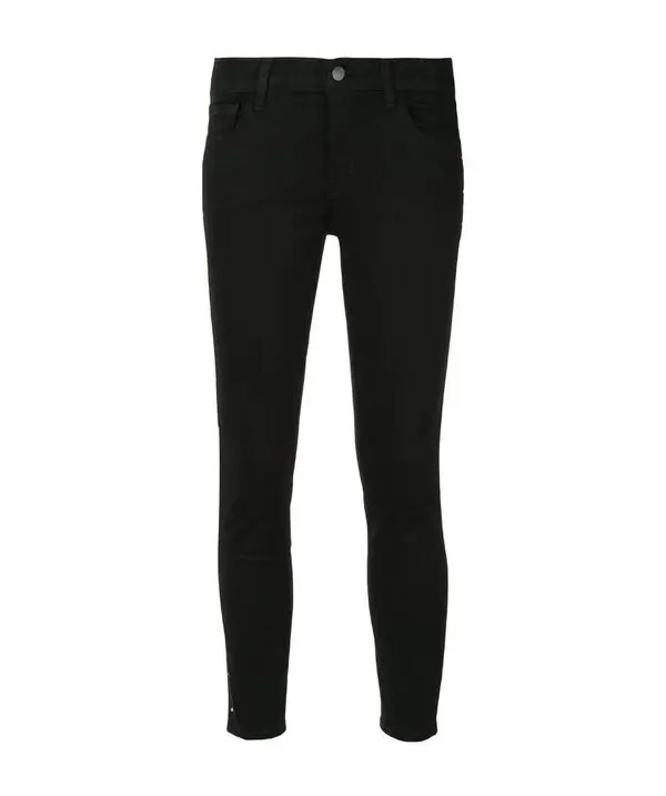 J Brand Riveted Skinny Jeans - Black