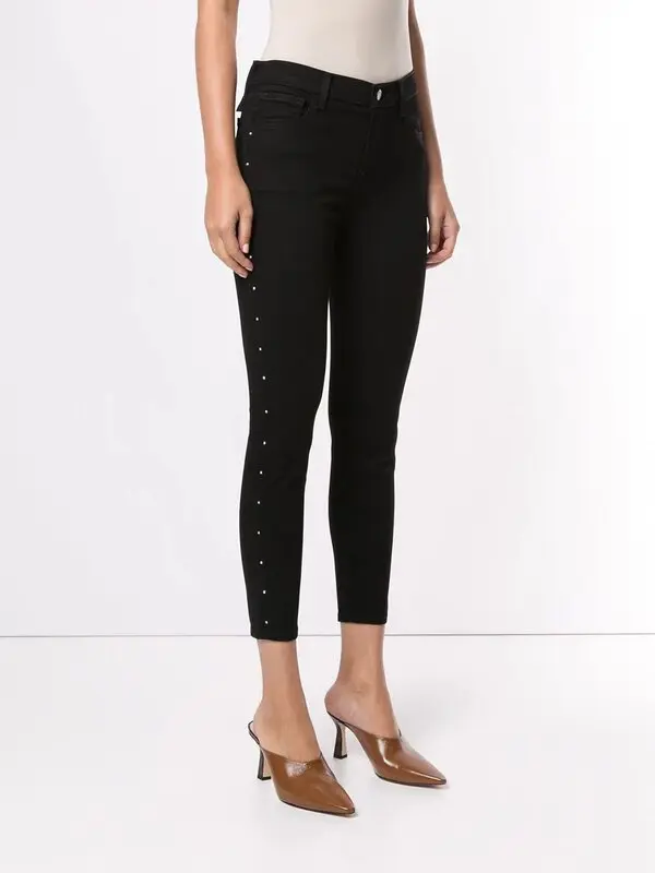 J Brand Riveted Skinny Jeans