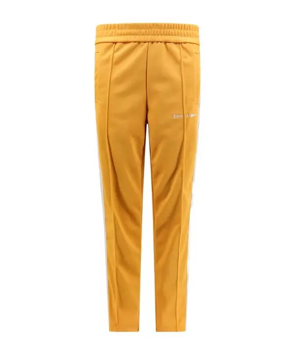 Palm Angels Logo-printed Elasticated Waist Track Pants - Orange