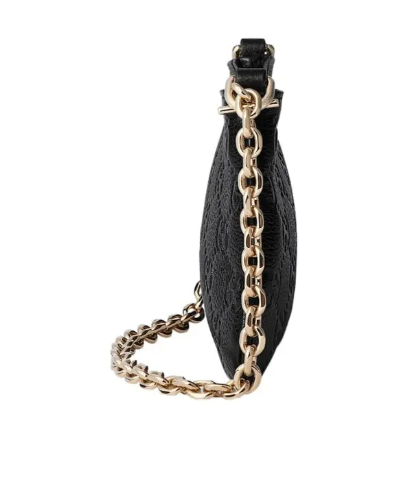 Gucci Gg Emblem Super Mini Shoulder Bag