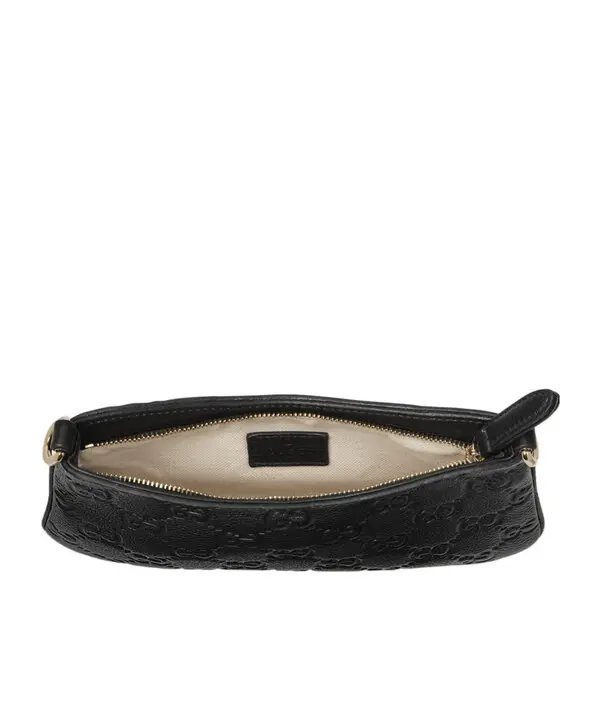 Gucci Gg Emblem Super Mini Shoulder Bag