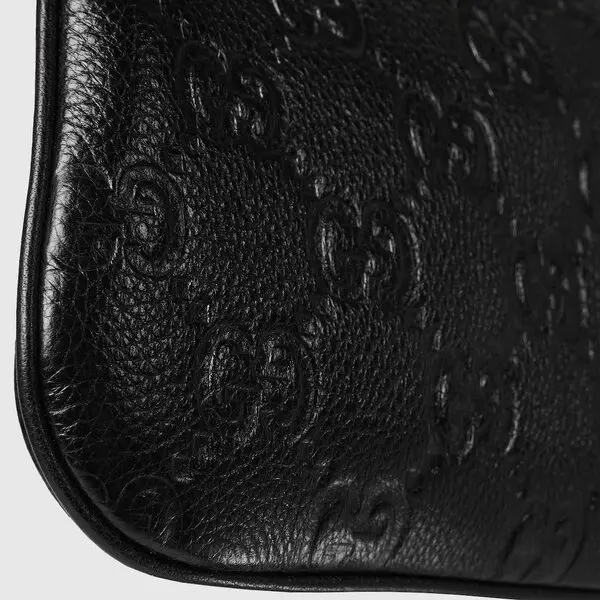 Gucci Gg Emblem Super Mini Shoulder Bag