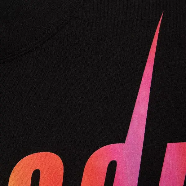 Gucci Logo Print Cotton Hoodie
