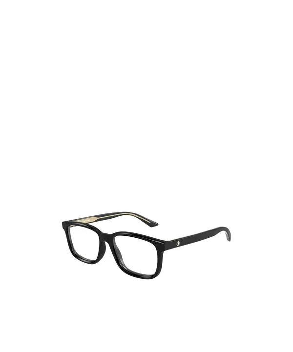 Montblanc Square Frame Eyeglasses - Black