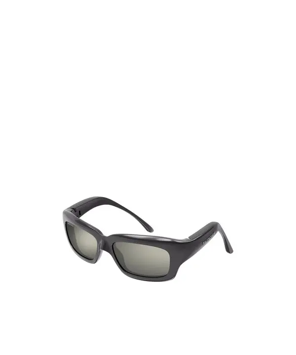 Balenciaga Rectangle Frame Sunglasses - Grey