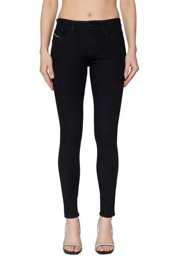 DIESEL® Slandy 069ef Skinny Jeans - Black/dark Grey