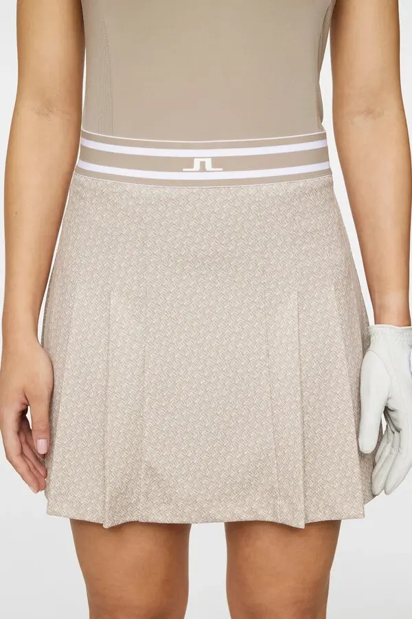 J. Lindeberg Harlow Graphic Print Skirt