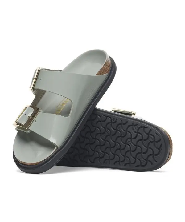 BIRKENSTOCK Karl Lagerfeld Arizona Droplet Buckle Sandals - Sage
