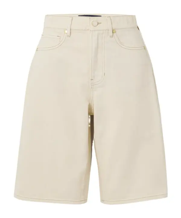 Veronica Beard Belt Loop Denim Shorts