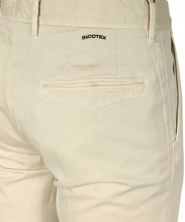 Incotex Casual Pants With Belt Loops - Nude